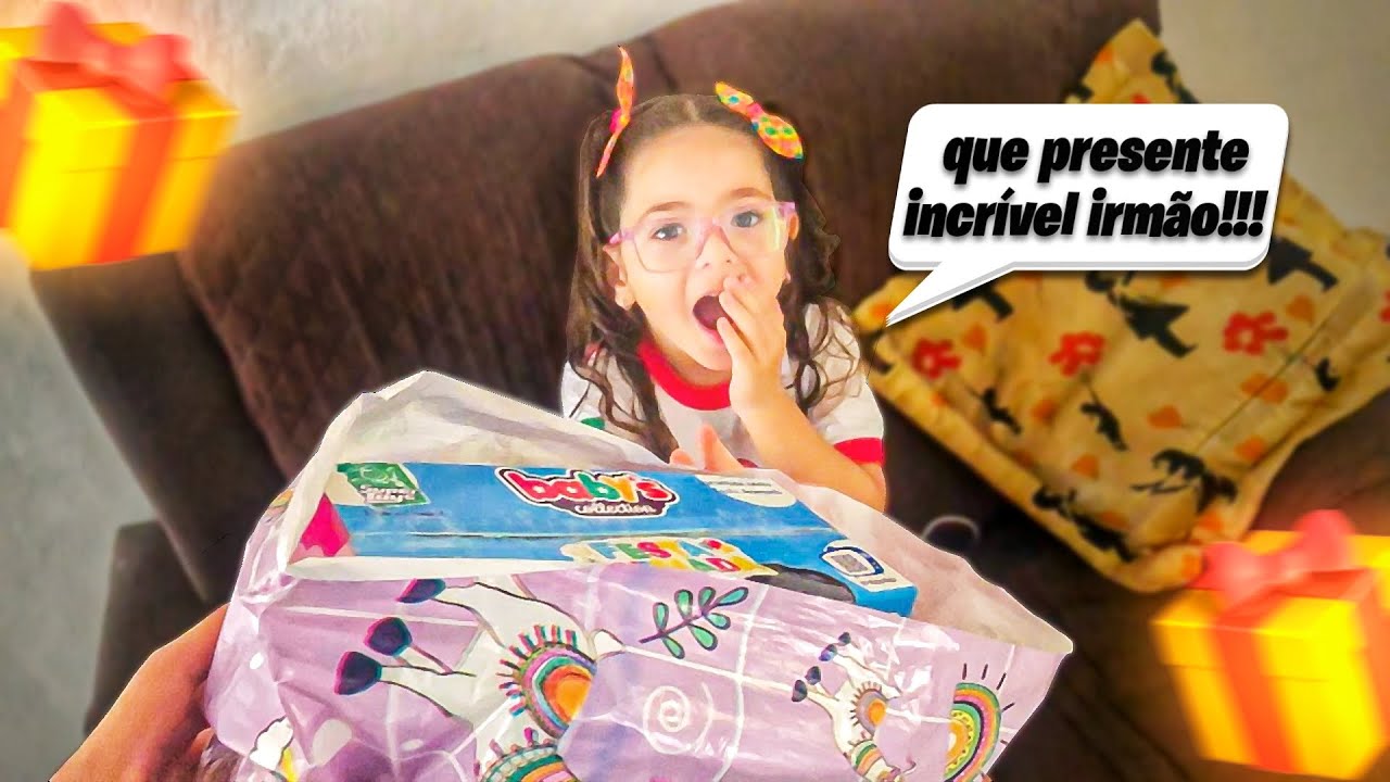Minha IrmÃzinha Estava Sem Presente No Dia Das CrianÇas Youtube