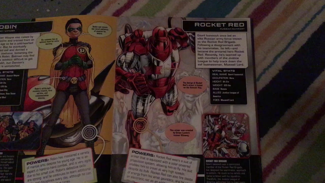 DC Comics : Rocket Red - YouTube