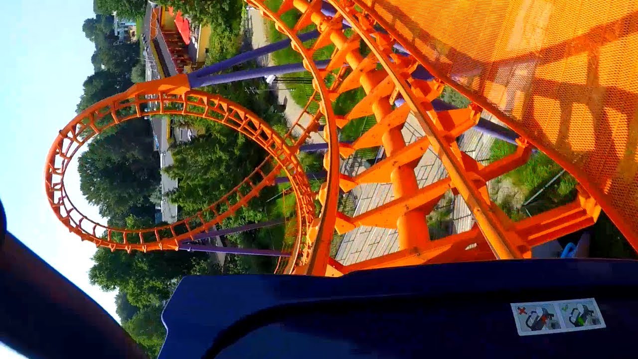 Speed Of Sound Front Row On Ride POV - Walibi Holland - YouTube