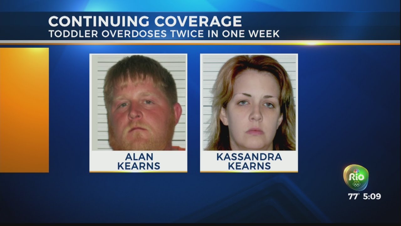 Marion parents charged after toddler overdoses twice - YouTube