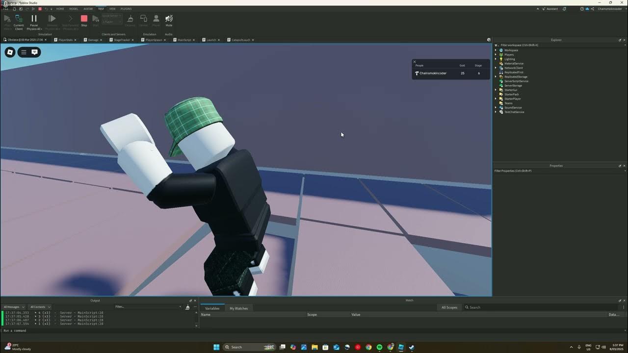 First Roblox Obby - devlog 6 - YouTube