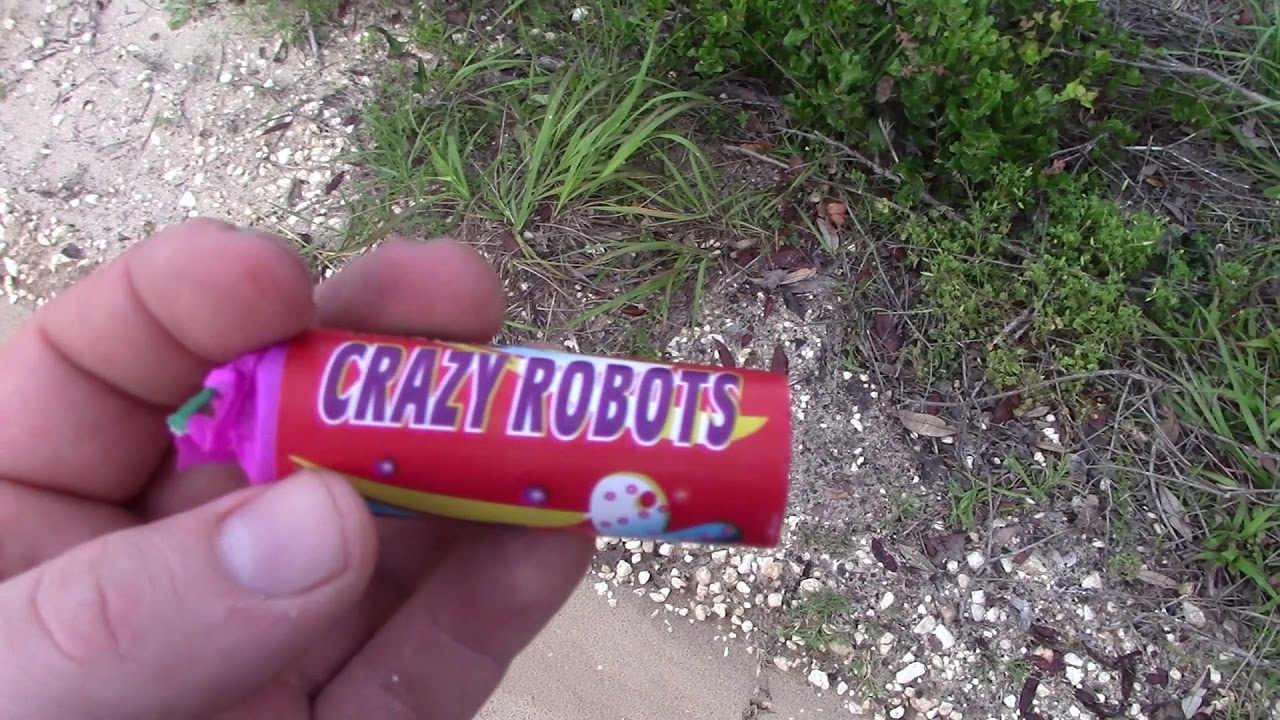 Crazy Robots Firecracker - YouTube