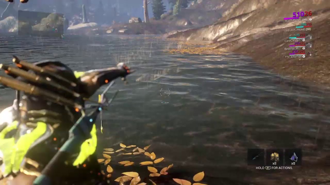 Warframe Fishing in Cetus - YouTube