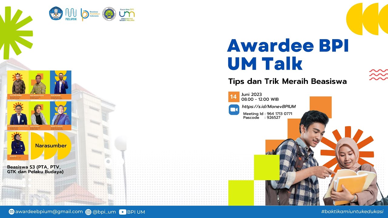 Tips dan Trik Meraih Beasiswa Program S2 BPI - YouTube