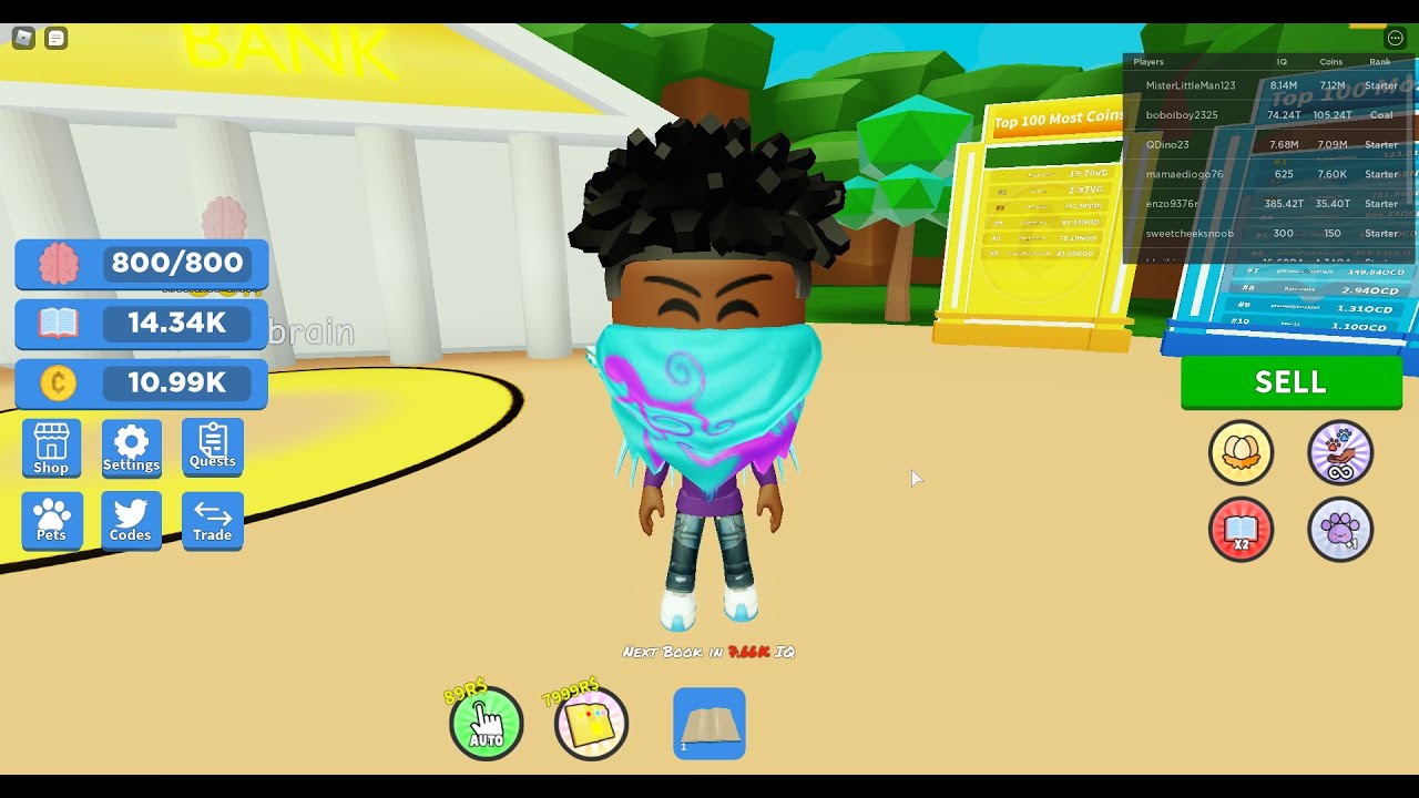 Book Simulator Road To Best in Server - YouTube