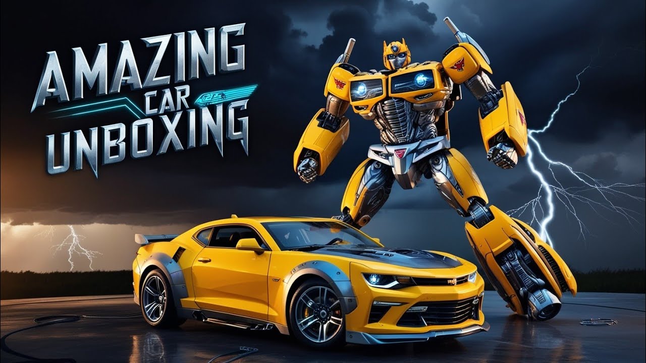 Amazing Robot Car | Transformer Car Unboxing and Review - YouTube