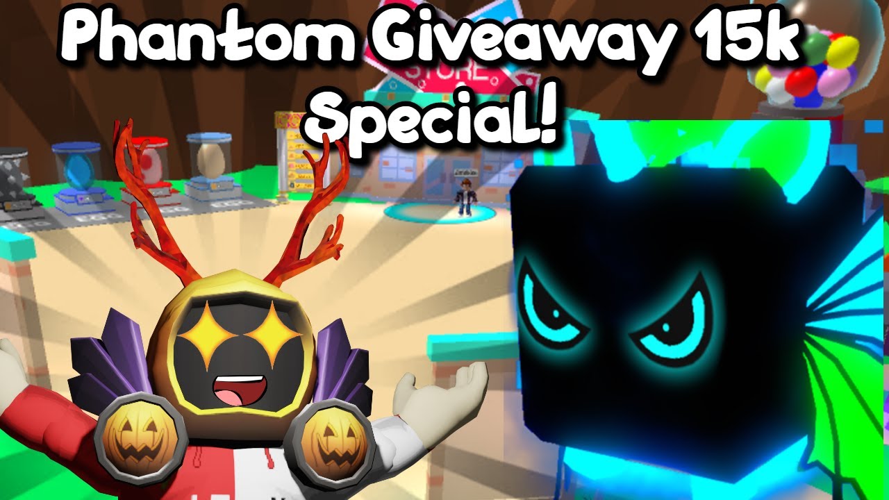 PHANTOM SECRET PET GIVEAWAY ROBLOX BGS tysm for 15K😱🎉🎉 - YouTube