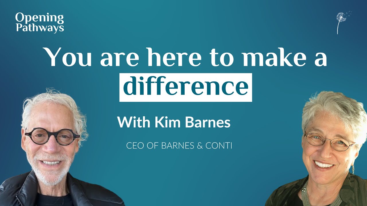 SE01 E18 - You are here to make a difference | With Kim Barnes - YouTube
