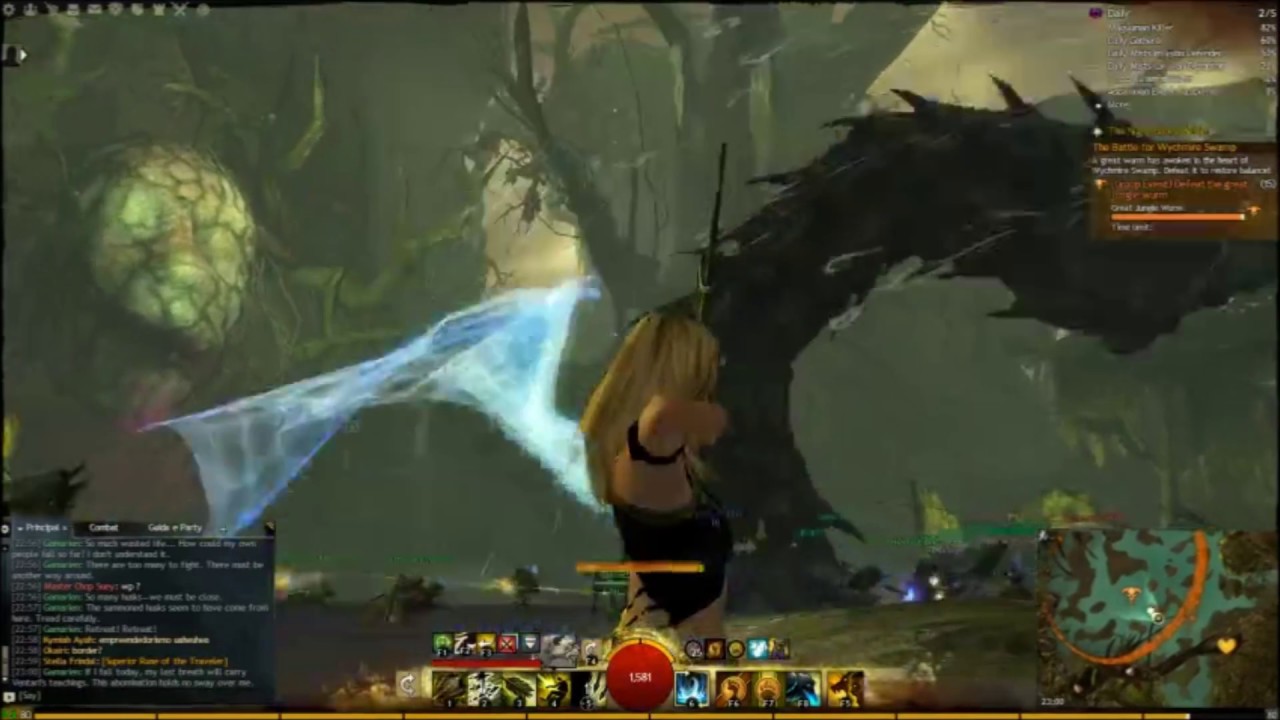 GW2 - Great Jungle Worm - YouTube