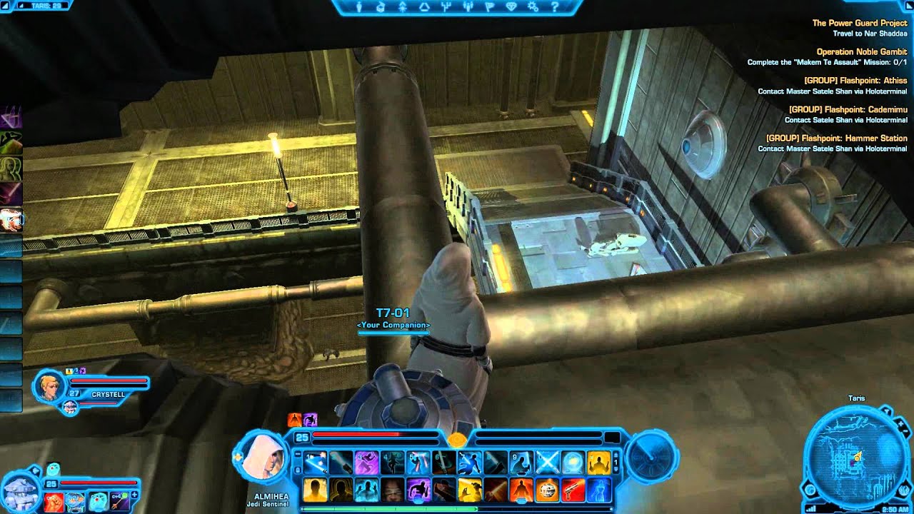 SWTOR: Taris Datacron Green Matrix Shard [HD] [1080p] - YouTube