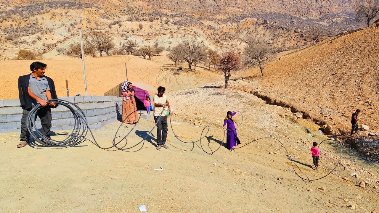 Nomadic Life: The Amazing Help of Tribal People in Water Supply - YouTube
