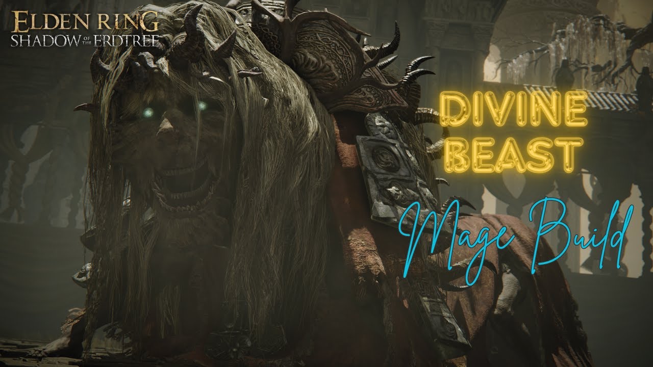 Magic Build - Divine Beast Dancing Lion Boss Fight - Elden Ring DLC ...