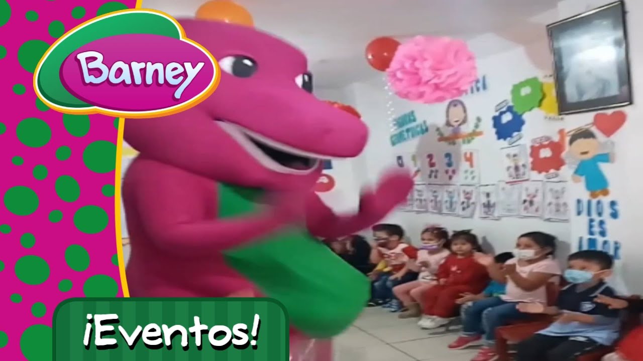 Si estas feliz y lo sabes | Barney en vivo desde un Kinder! - YouTube