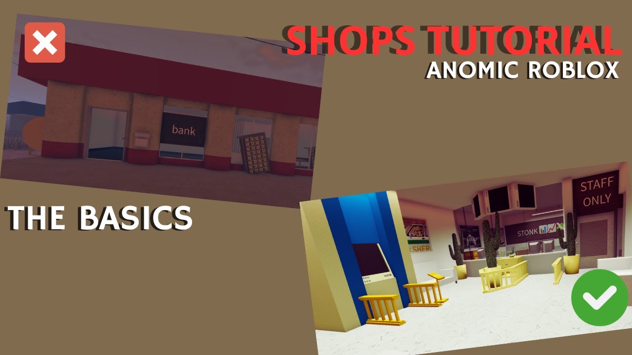HOW TO MAKE A GOOD SHOP ON ANOMIC ROBLOX?!? 2023 | The Basics Of A Shop ...