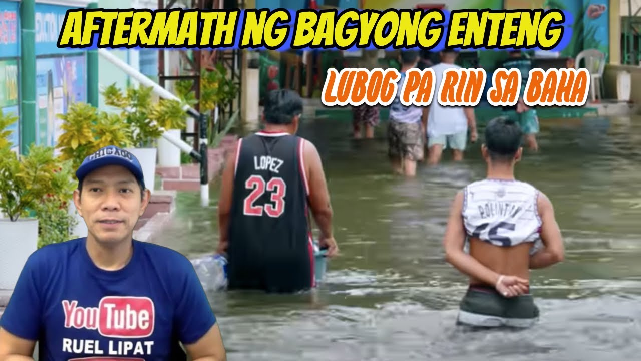 AFTERMATH NG BAGYONG ENTENG, IBANG LUGAR LUBOG PA RIN SA BAHA - YouTube