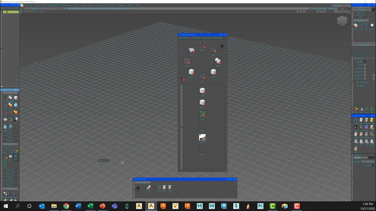 Getting Started with Alias, Part 3: Marking Menus - YouTube