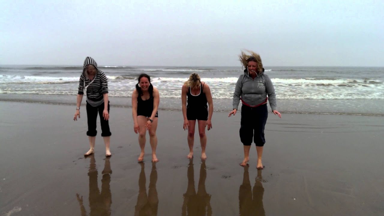 Lindy, Elaine, Lynne and Alison with a group entry into The Burpee Club ...