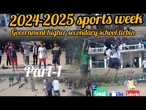 annual sports meet 2024-2025 on TIRBIN government higher secondary school #tirbin #viralvideo