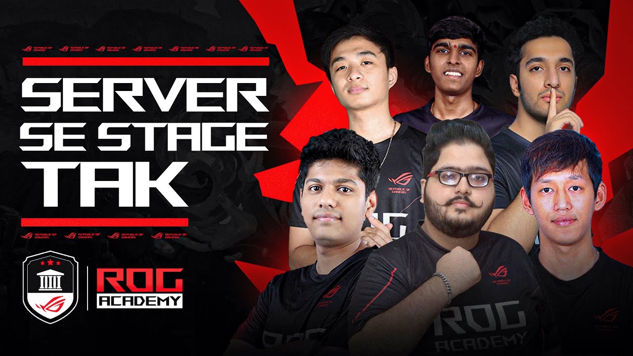 Server se Stage tak - Meet the ROG Academy Season 11 Roster - YouTube