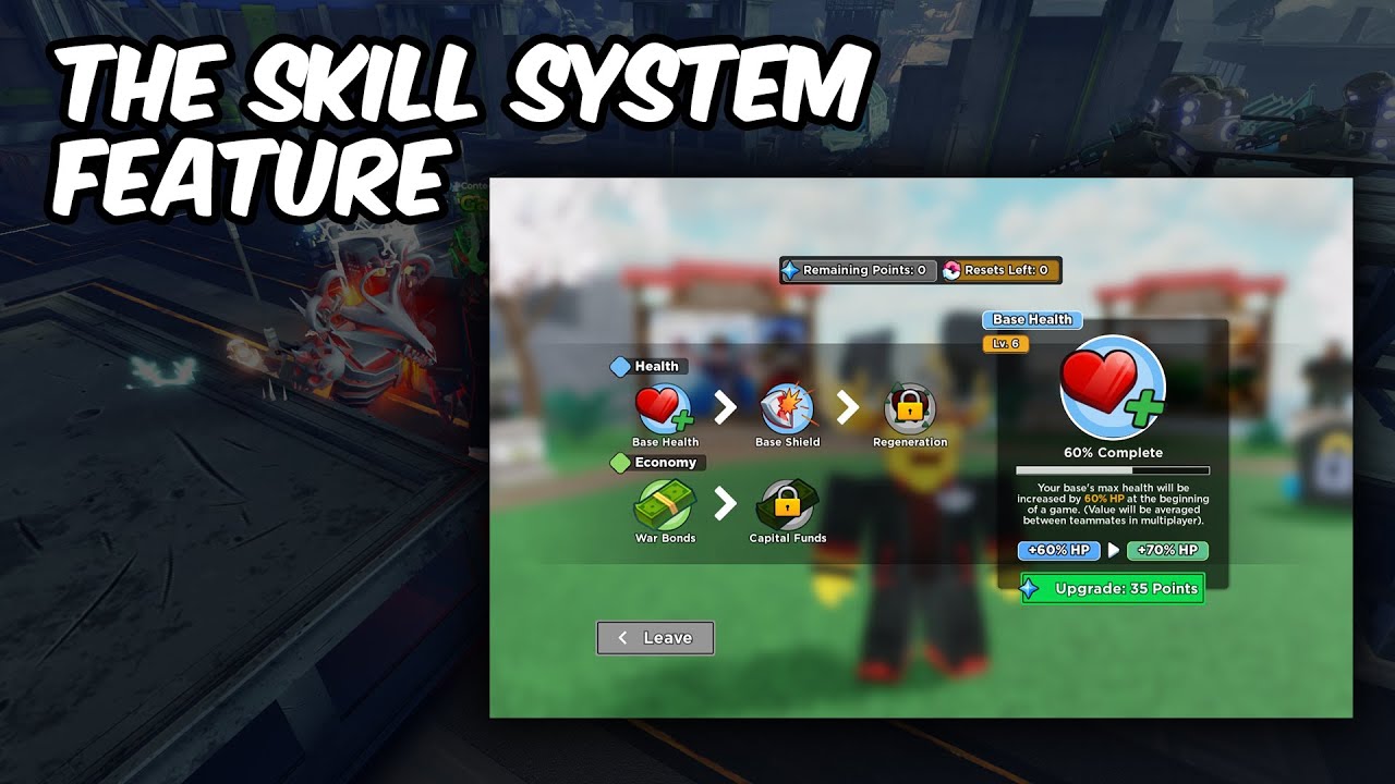 THE SKILL SYSTEM FEATURE | TDS - YouTube
