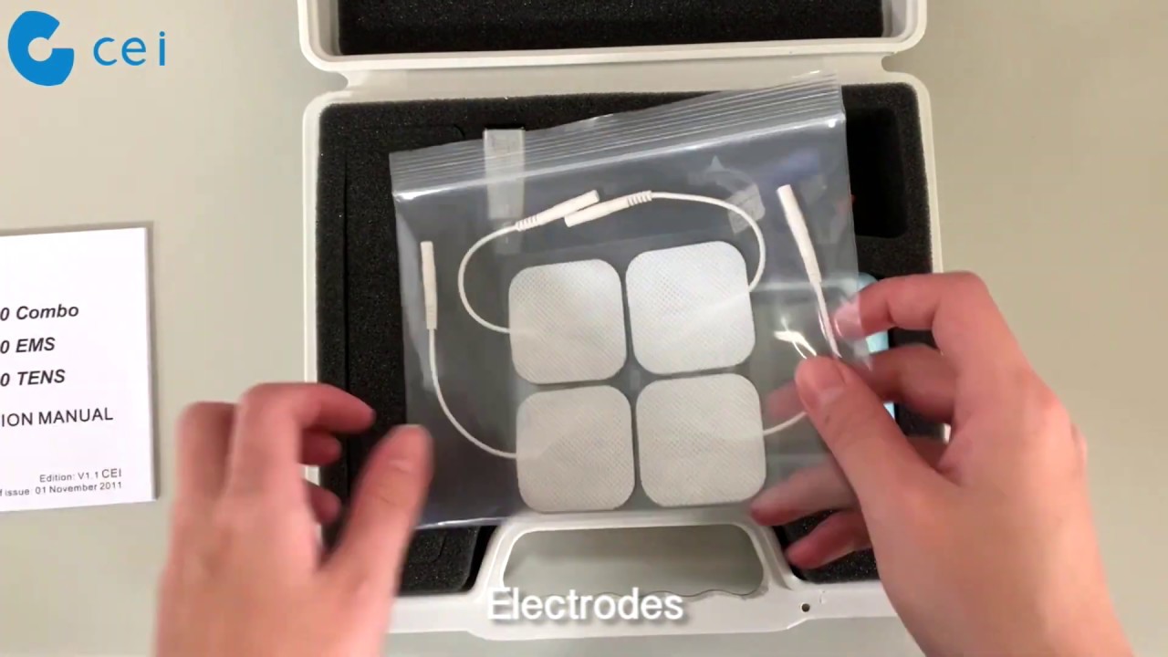 MH8000 TENS & EMS Combo - Unboxing Video | CEI Technology Inc. - YouTube