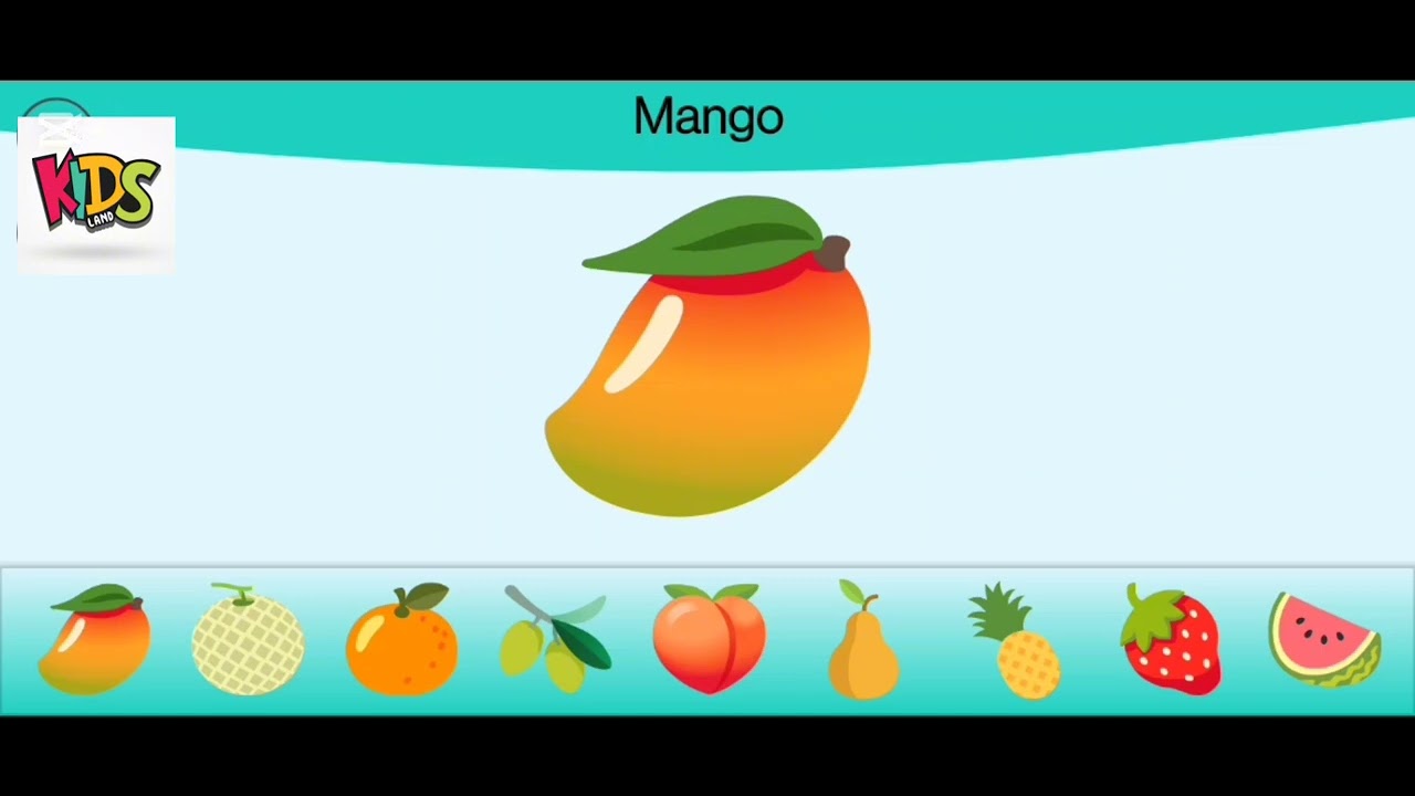 Fruit with names ️| learn fruit 🍑🍓| learning channel | - YouTube