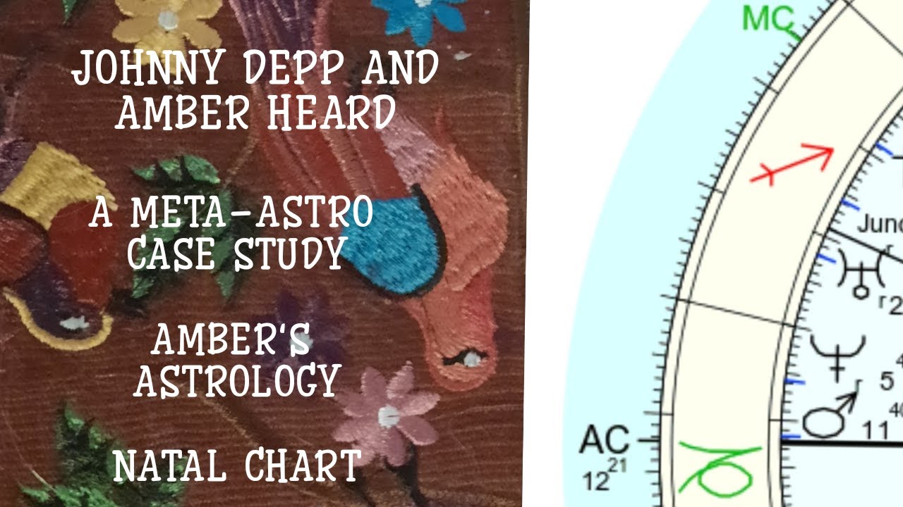 Johnny Depp and Amber Heard Case Study Part 3 Amber's Astrology Chart ...