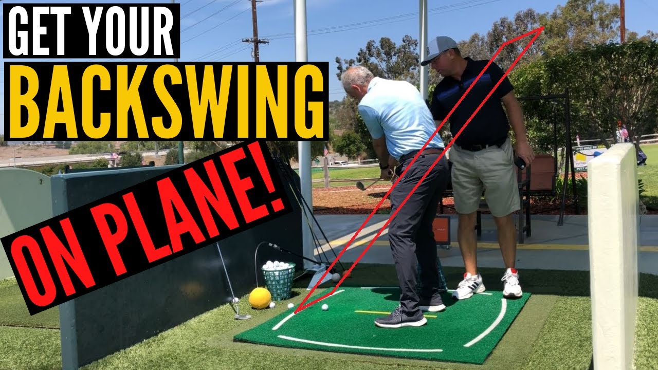 Get Your Backswing ON PLANE for Ball First Contact and Accurate Shots ...