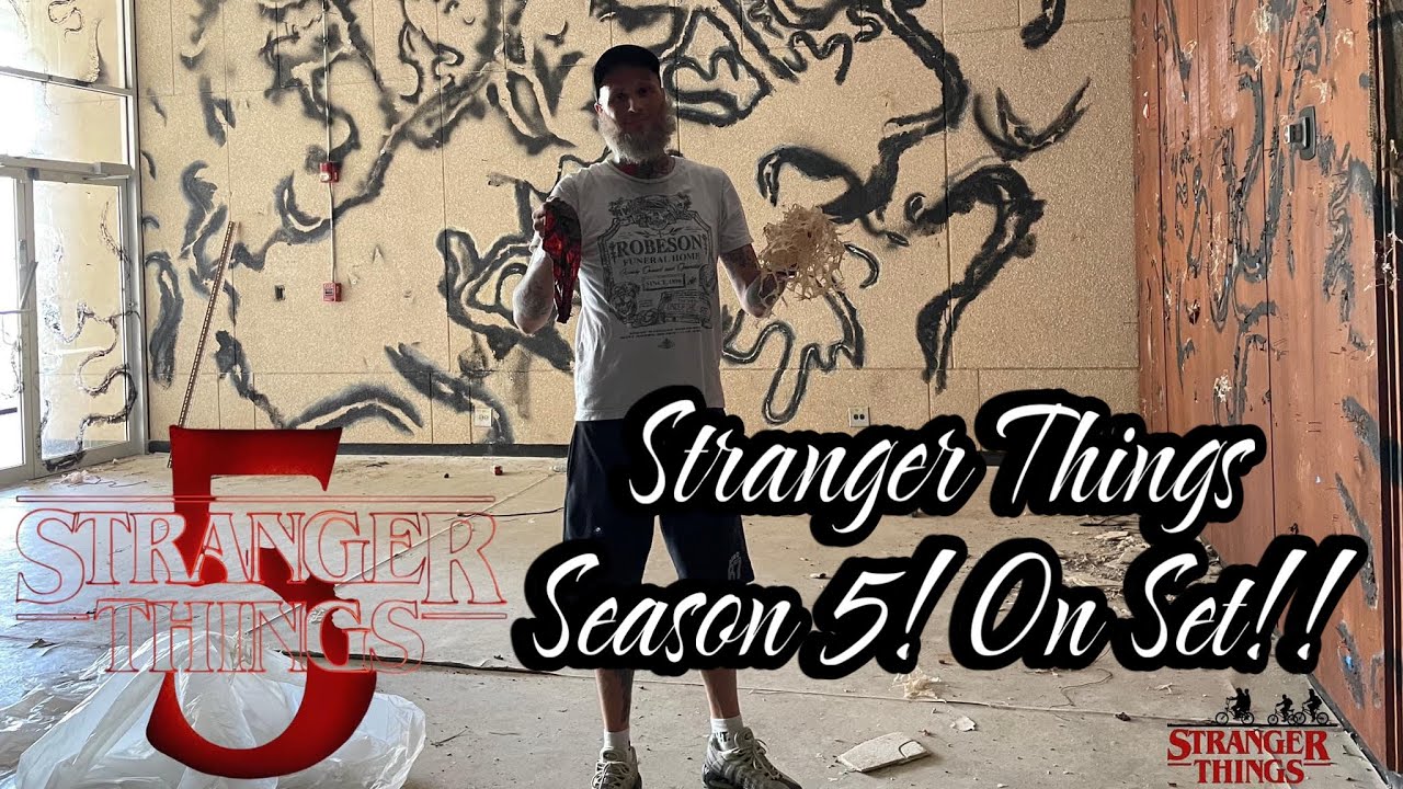 Stranger Things Inside Hawkins Laboratory Season 5 On Set! - YouTube