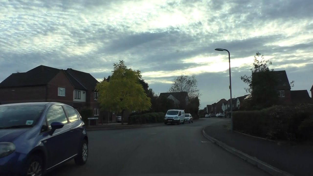 Driving On Farne Avenue & Bala Way, St Peter's, Worcester ...