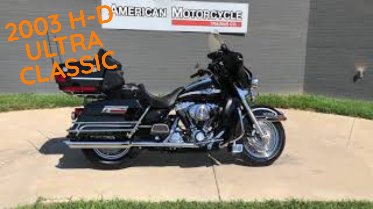 617761 2003 HARLEY-DAVIDSON ULTRA CLASSIC - FLHTCUI - YouTube