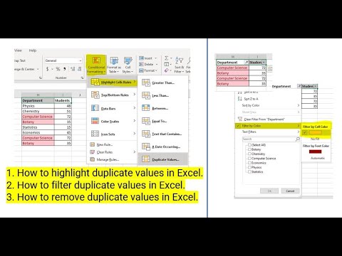 Filter for Duplicates with Conditional Formatting in Excel (Tips and ...