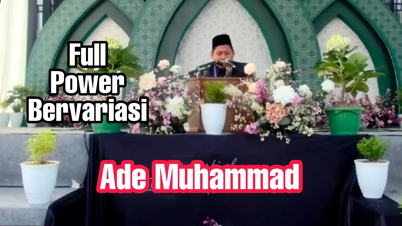Ust. Ade Muhammad || Tilawah Remaja || MTQ XXXVII Provinsi Jawa Barat ...