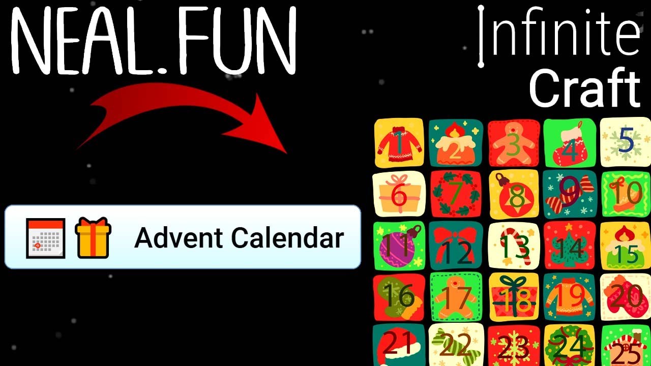 How to Make Advent Calendar in Infinite Craft | Get Advent Calendar ...