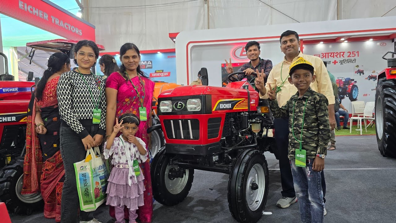 New Eicher 251 - 22 HP का पावरफुल मिनी ट्रैक्टर | Eicher Mini Tractor ...