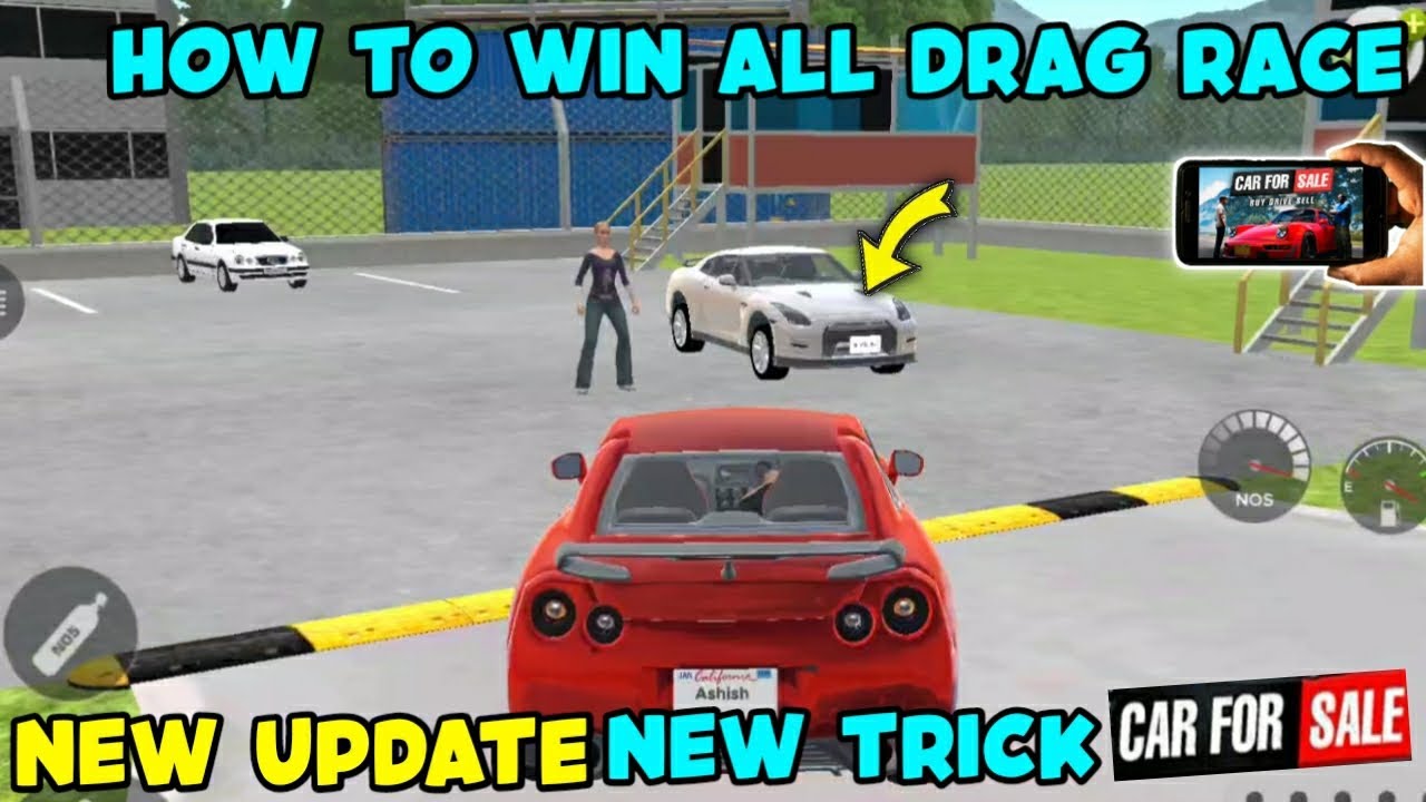 How To Win Every Drag Race In Car Saler Simulator Dealership - YouTube