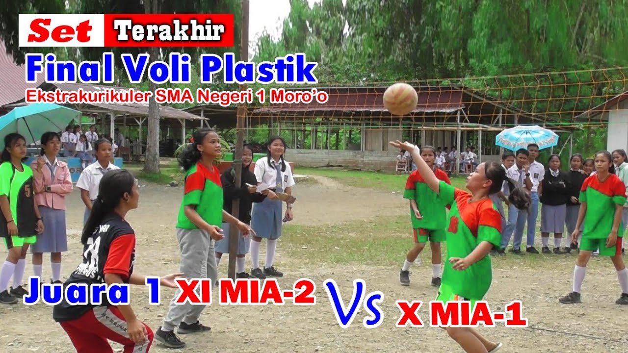 🔴 Set Terakhir Bikin Kecewa SMASH TAJAM DIBENDUNG Laga Final Voli ...