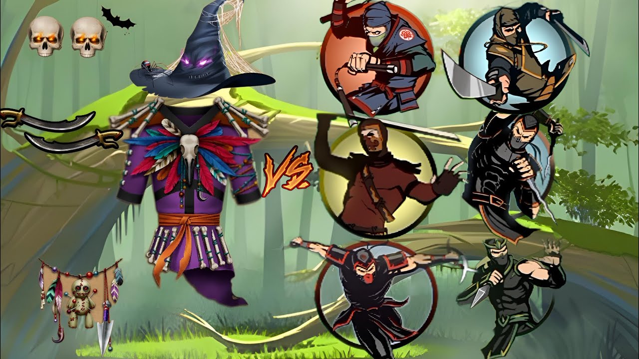 dangerous😈 outfit survival team fight Shadow fight 2 #shadow #gaming # ...