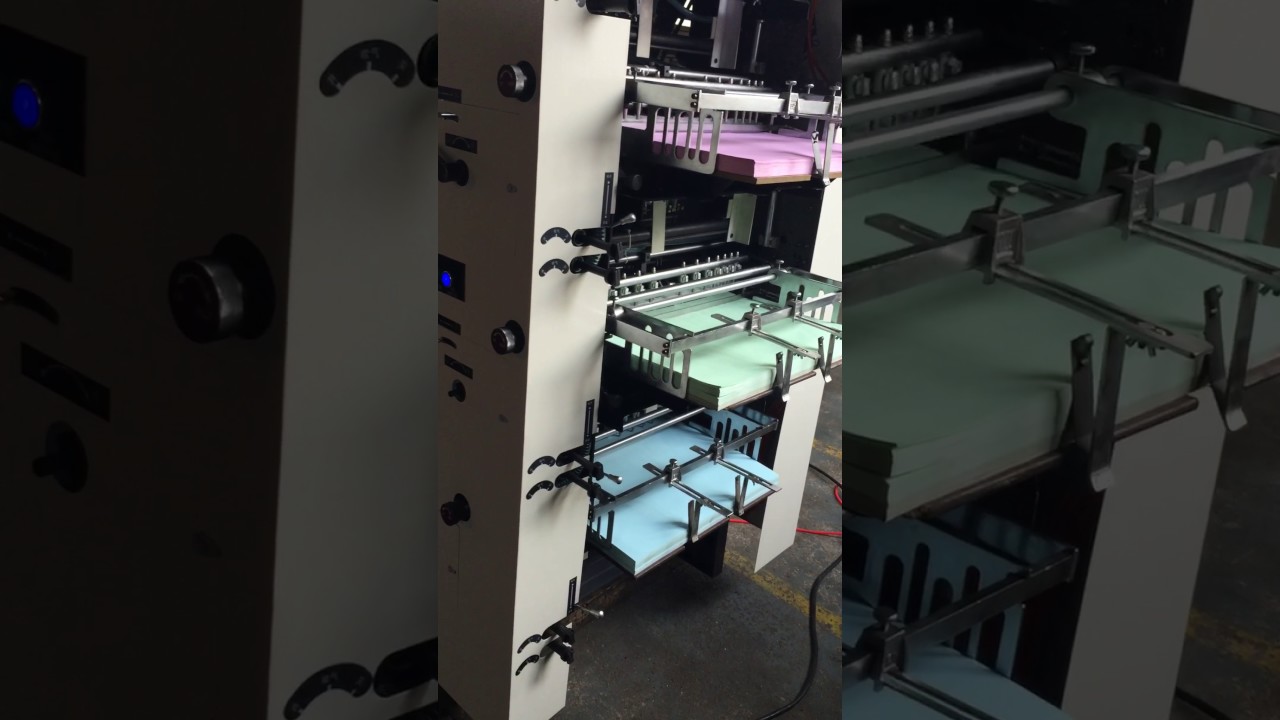 Taurus 4 layers sheet feed collating with numbering and one color ...