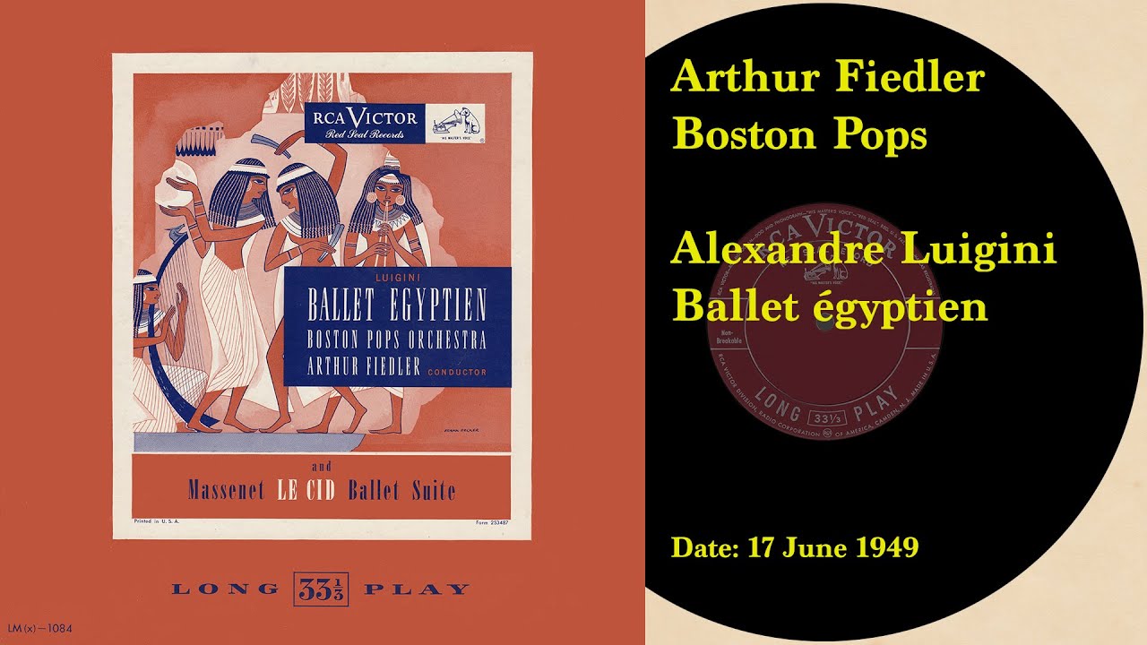 Luigini: Ballet égyptien (Fiedler 1949) - YouTube