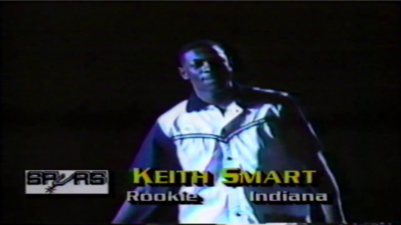 Keith Smart Was on the San Antonio Spurs (1988) - YouTube