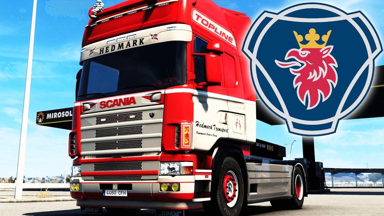 Mod Review SCANIA 164L V8 Sonido BRUTAL! Leyenda Europea | ETS2 1.46 ...