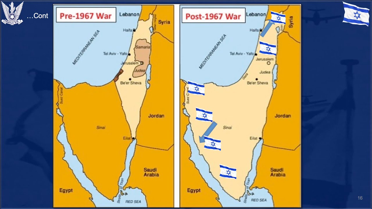 SIX DAY WAR 1967 in 2 minutes - YouTube