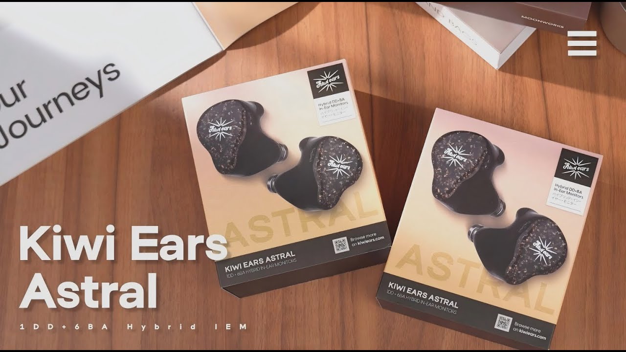 Kiwi Ears Astral: Official Unboxing & Product Overview - YouTube