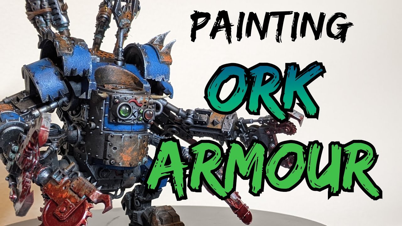 How to Paint Ork Armour the Easy Way! - YouTube