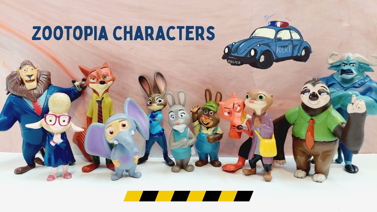 Zootopia Characters - YouTube