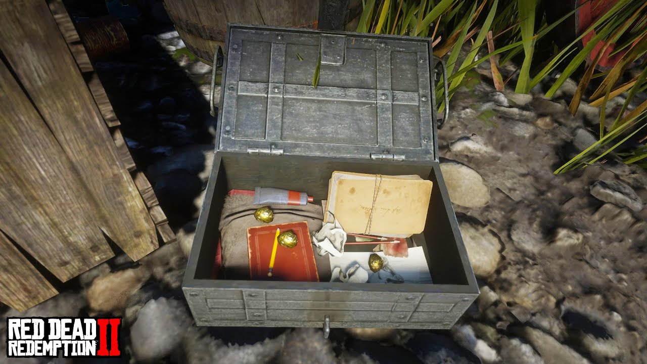 Gold Nugget Location #1 - Big Valley | RDR2 - YouTube