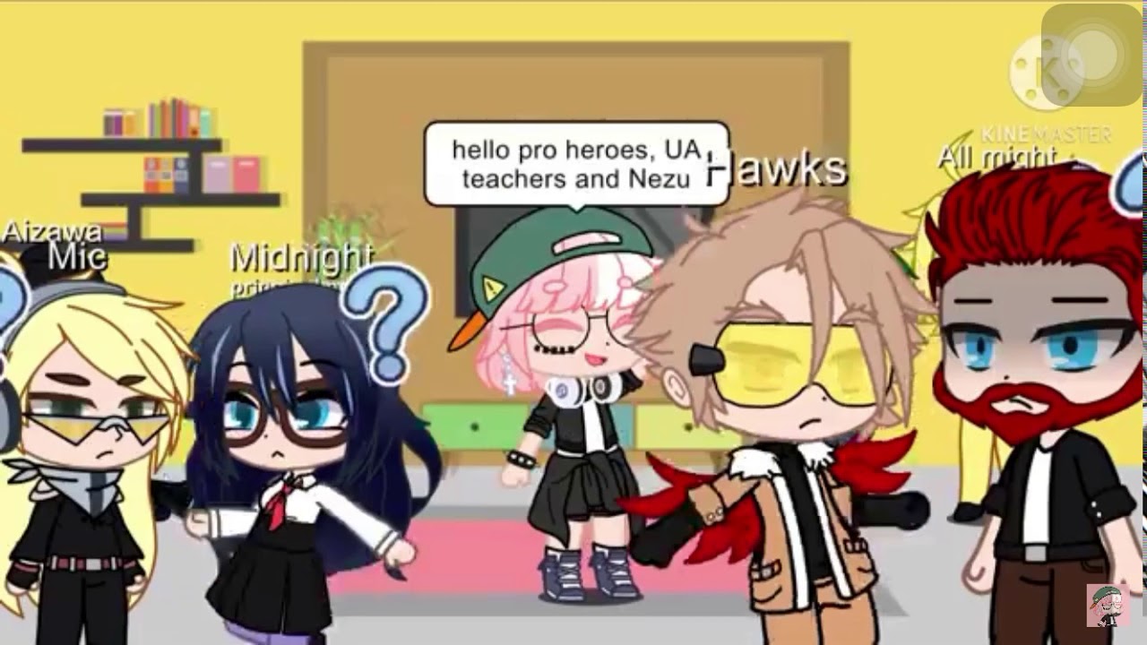 The pro hero’s/teachers react to deku and V.D - YouTube