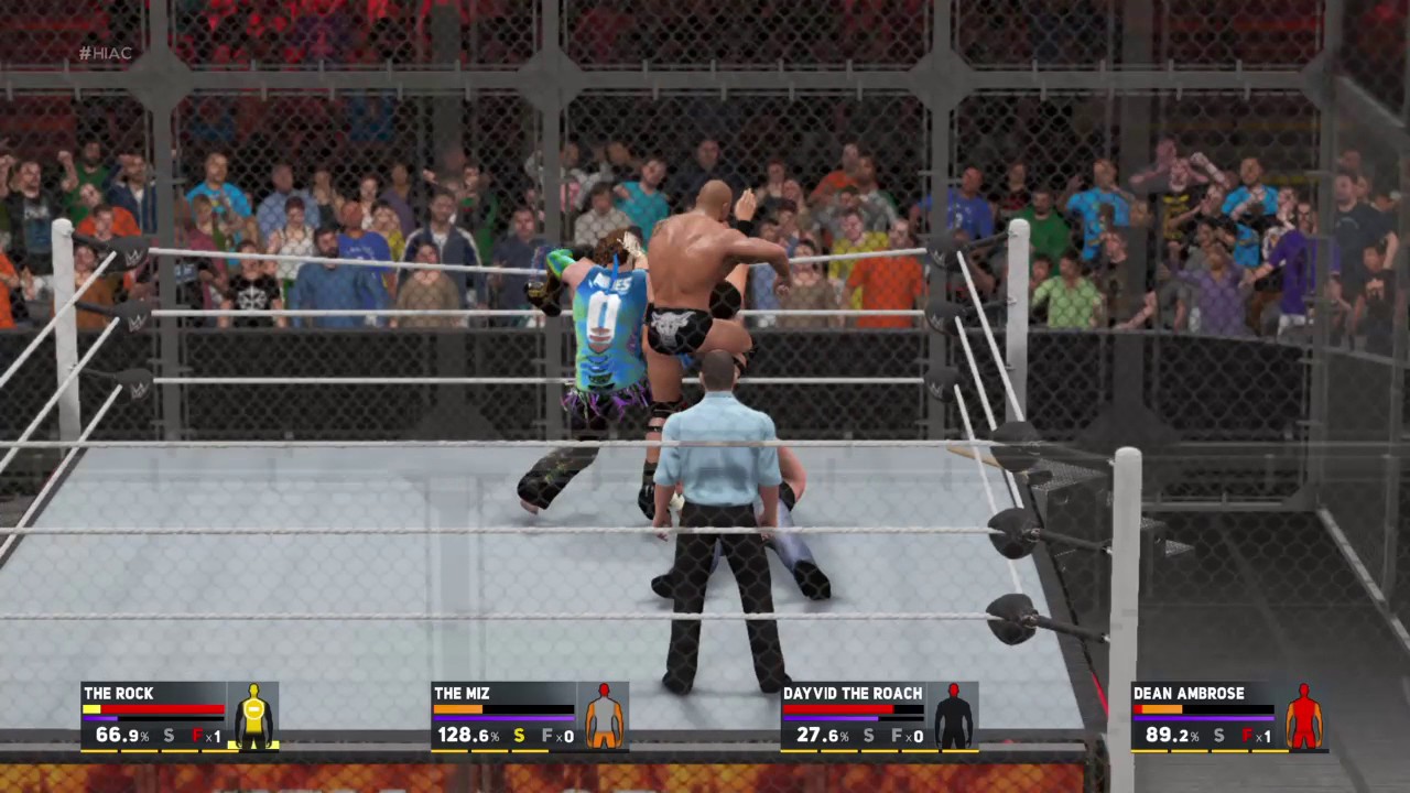 People's Elbow from the top rope: WWE 2k17 - YouTube