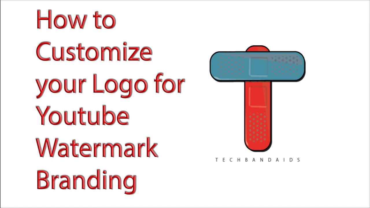 How to customize your LOGO for youtube watermark branding - YouTube